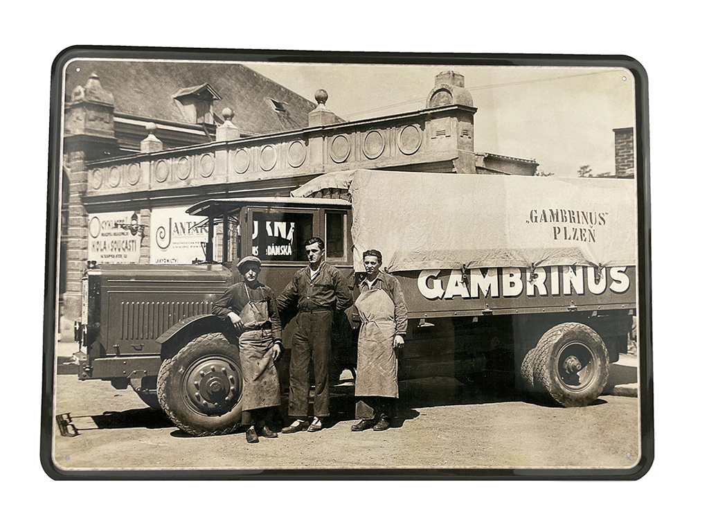Plechové cedule Gambrinus | Garážovka.cz